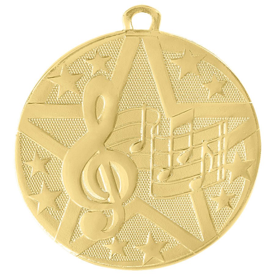 1SS Superstar Series Music Themed Medal