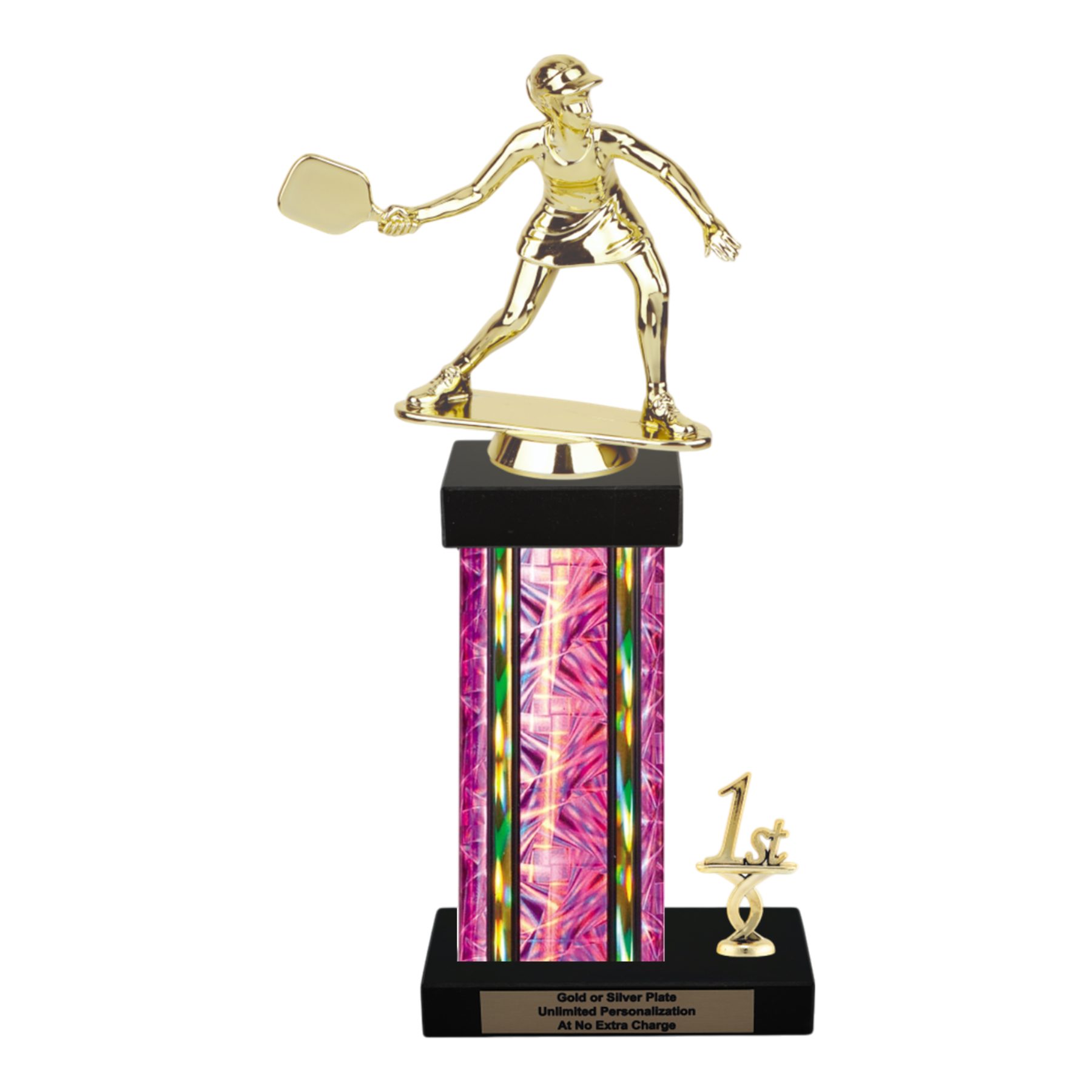 Custom Pickleball Trophy - Type N Series 3687