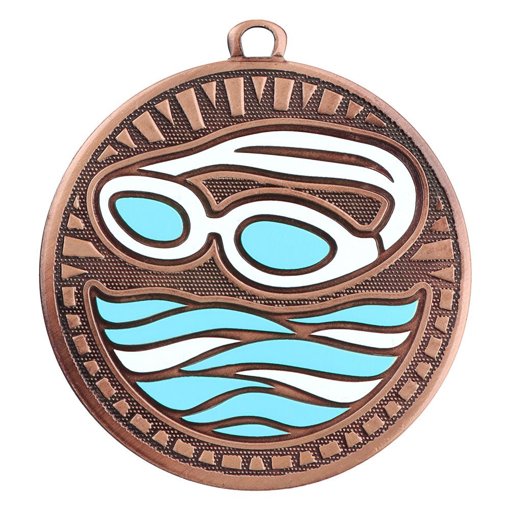 Velocity Series Swim Themed Medal
