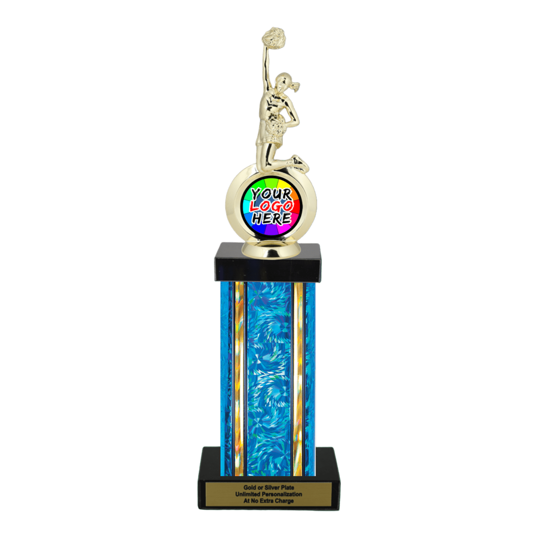 Customizable Insert Cheer Trophy - Type F Series 35706