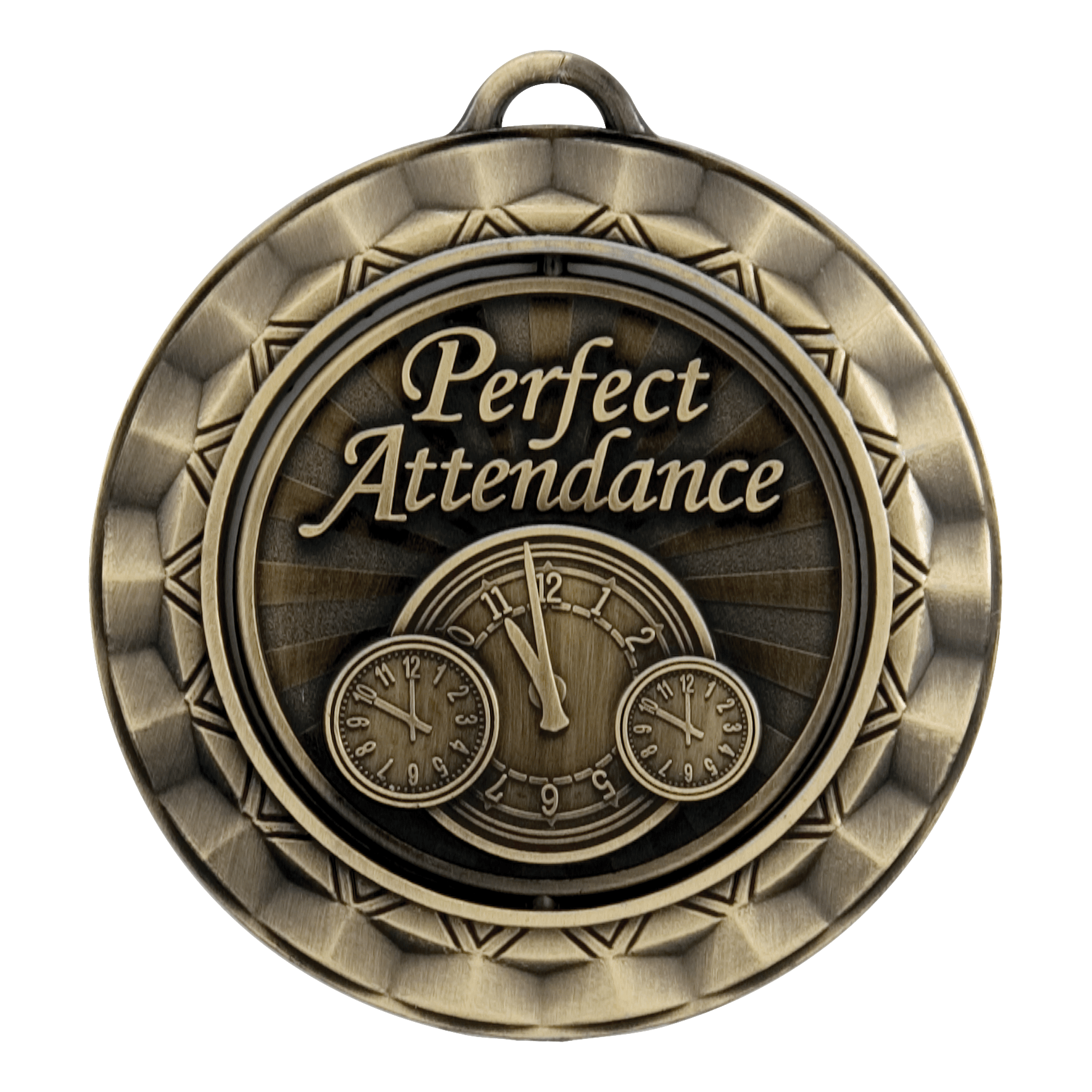 Ripple Spinner Series Attendance Themed Medal