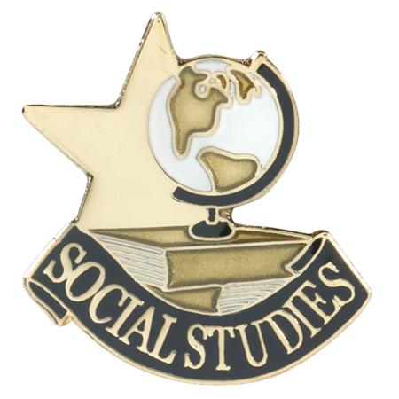 Star Series Social Studies Themed Pin