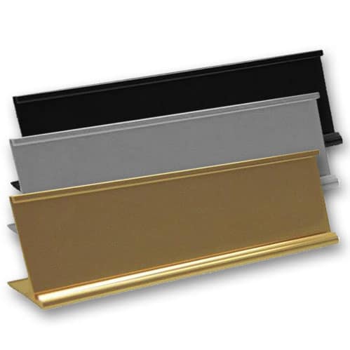 Metallic Wall Mounted Sign Holders | Anderson Trophy