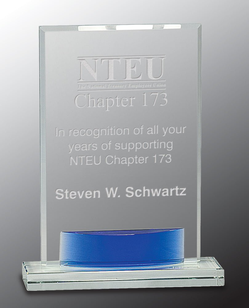 Crystal Glass Award 1CRY541 - Crystal Glass Award | Personalized