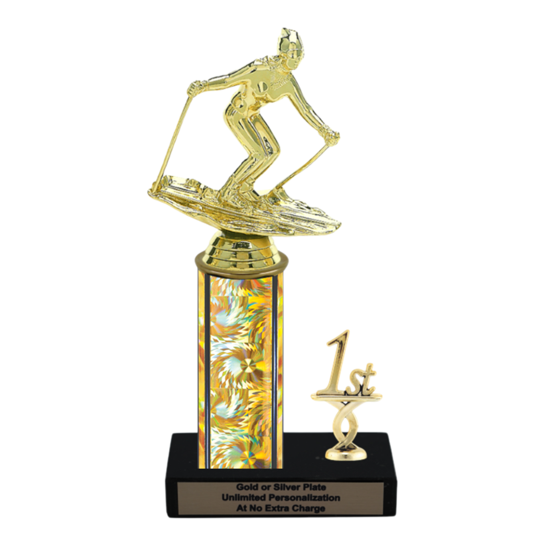 Custom Skiing Trophy - Type L Series 3575