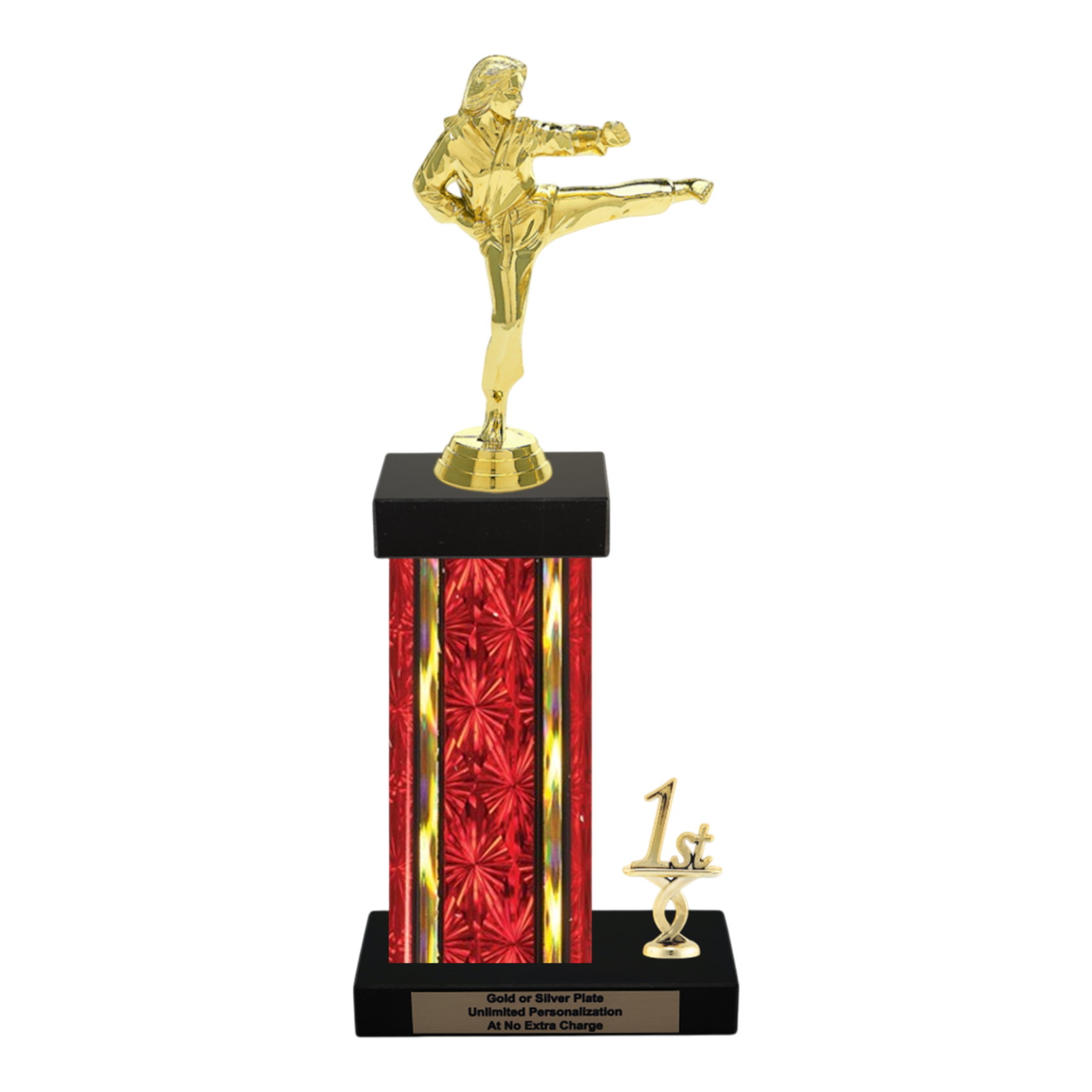 Custom Karate Kick Trophy - Type N Series 3623