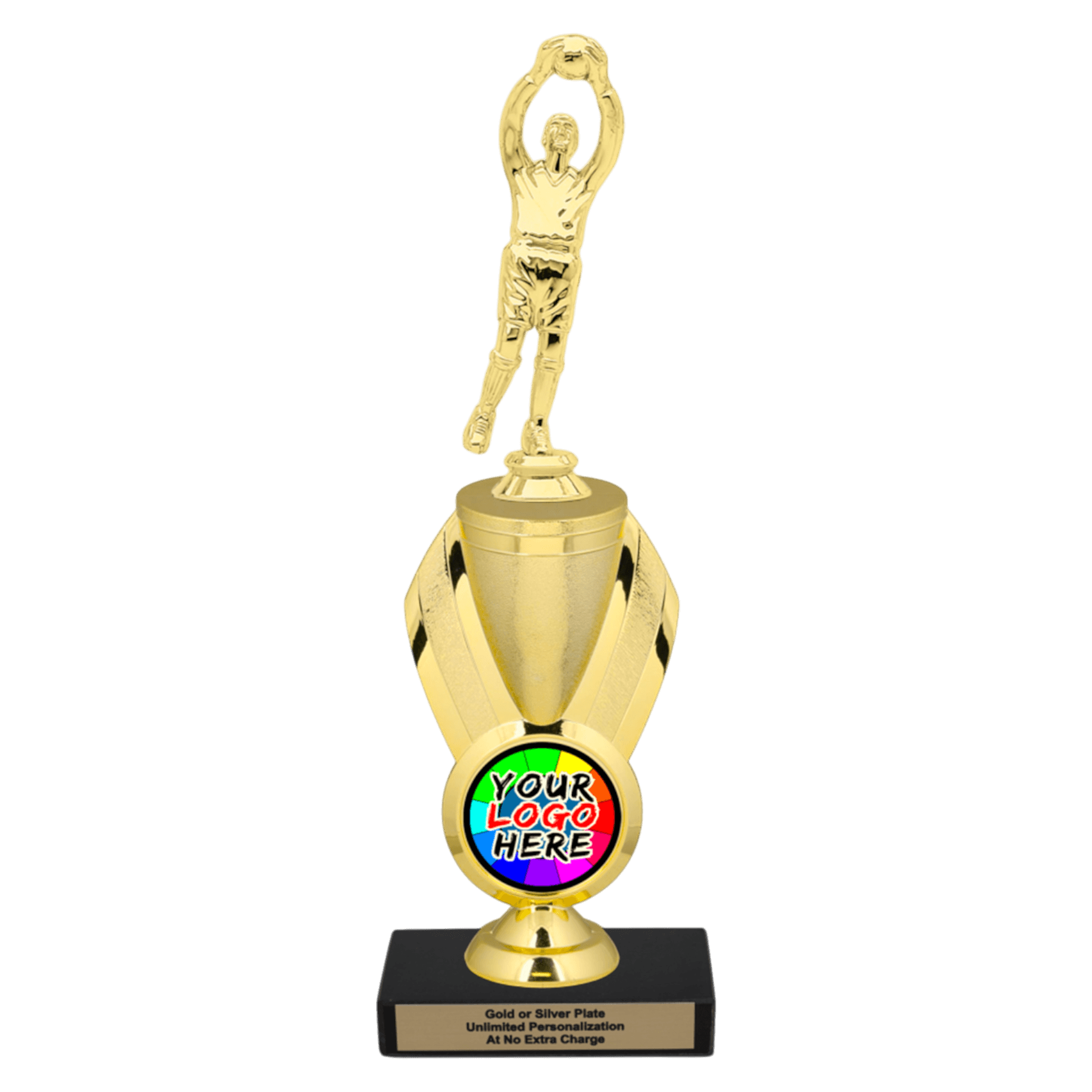 Custom Soccer Goalie Trophy - Type B Series 2F812/342655