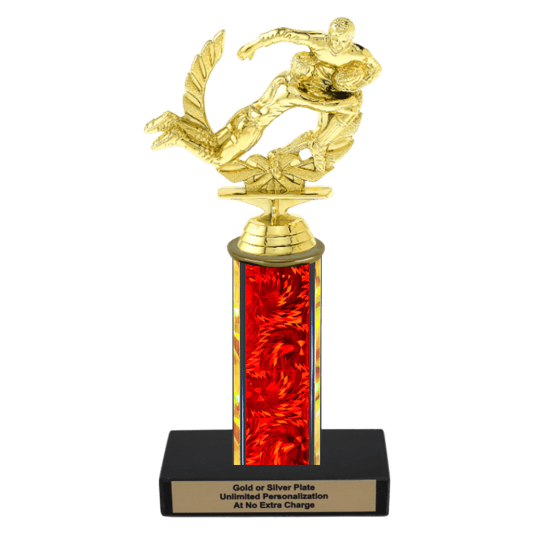 Custom Double Action Rugby Trophy - Type C Series 31455