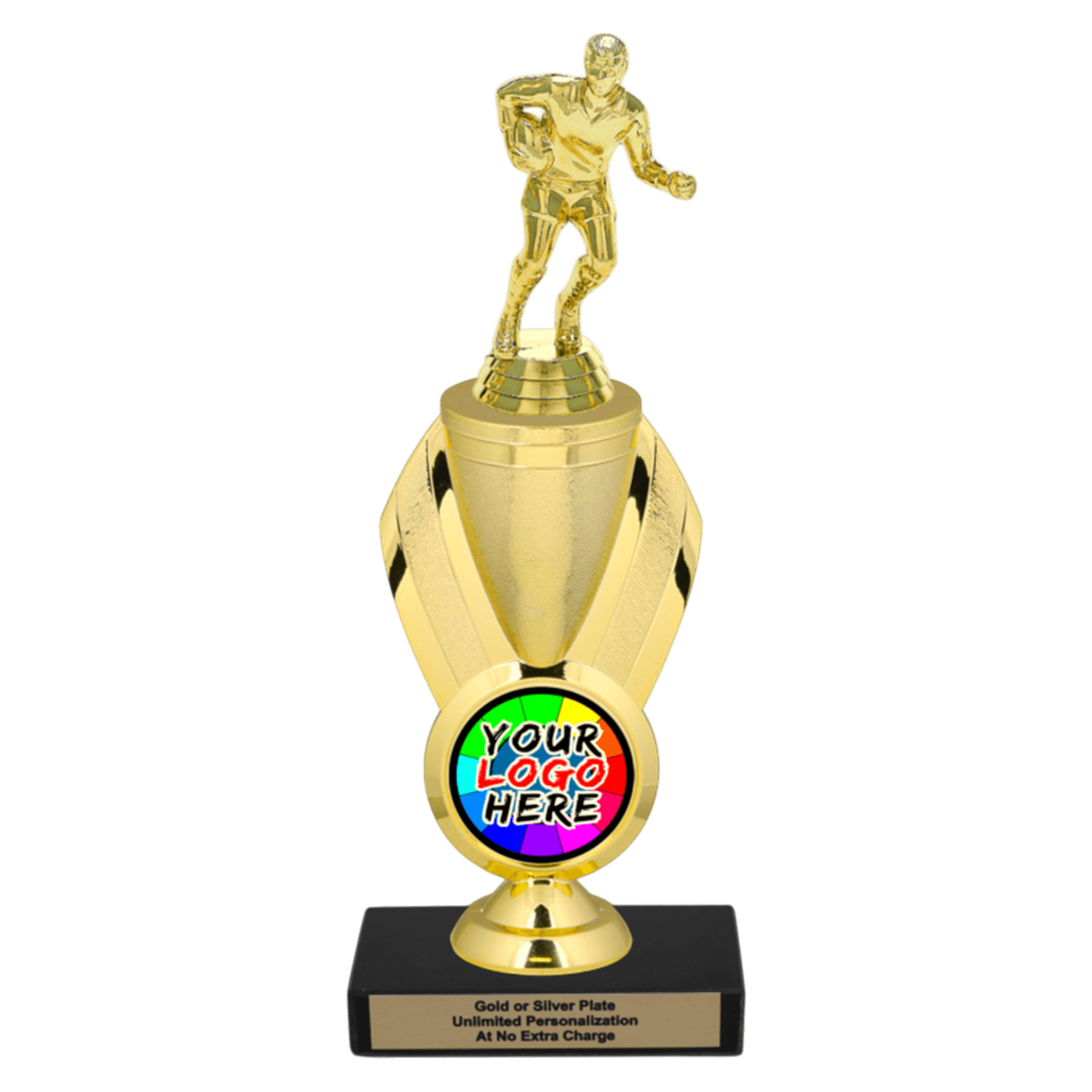 Custom Rugby Runner Trophy - Type B Series 3413/342655