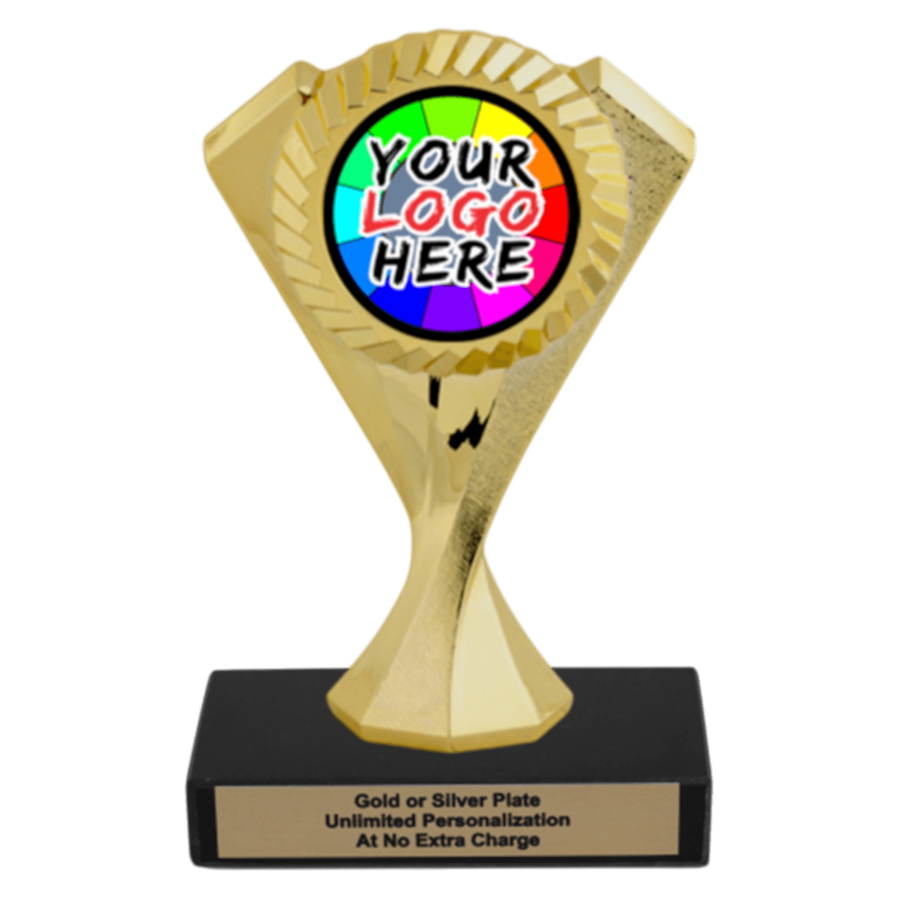 Custom Diamond Victory Customizable Insert Trophy - Type A Series 3545