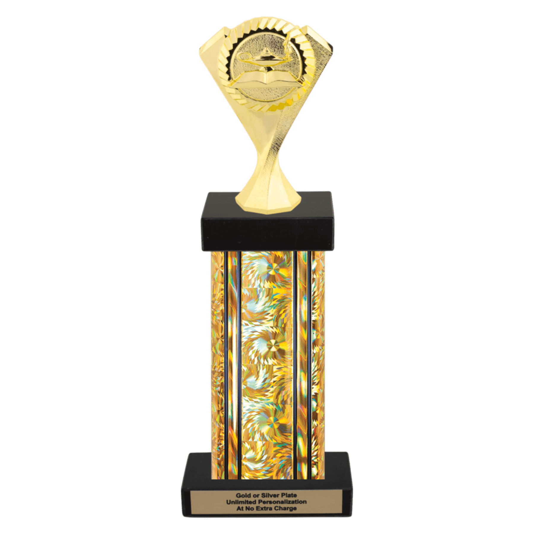 Custom Lamp of Knowledge Trophy - Type F Series 36263