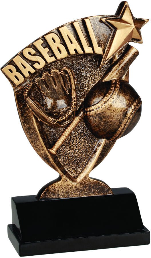 Broadcast Series Baseball Resin Trophy