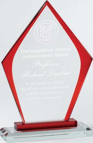 Color Perimeter Series Arrowhead Glass Award