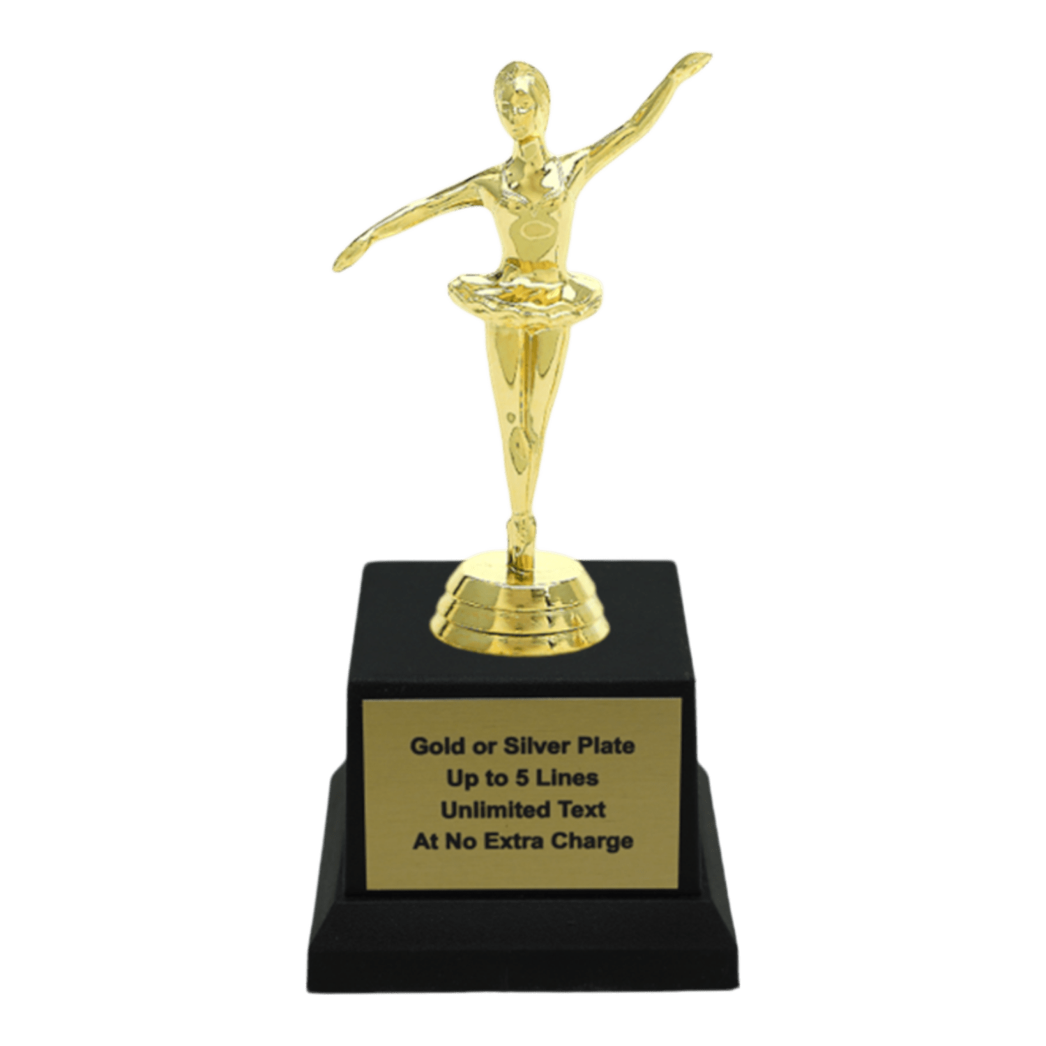 Custom Ballet Dance Trophy - Type A1 Series 3550