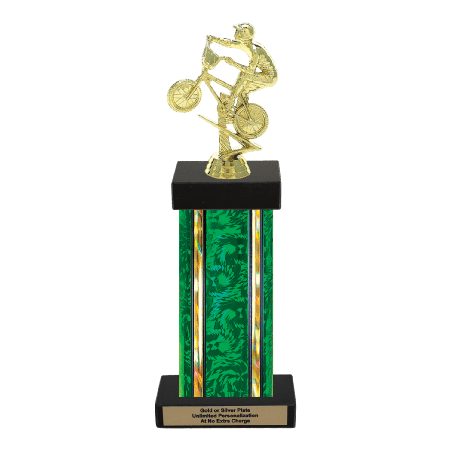 Custom BMX Bicycle Trophy - Type F Series 35000