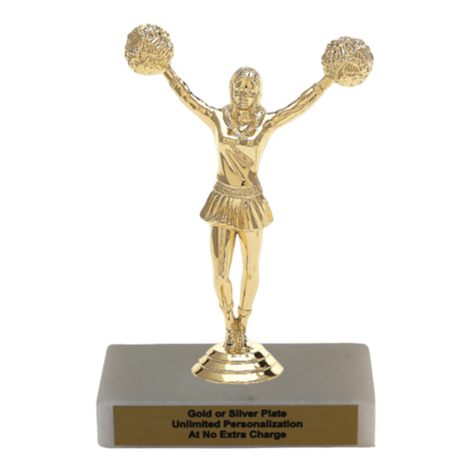 Custom Cheer Trophy - Type A Series 3506 - Custom Cheer Trophy ...