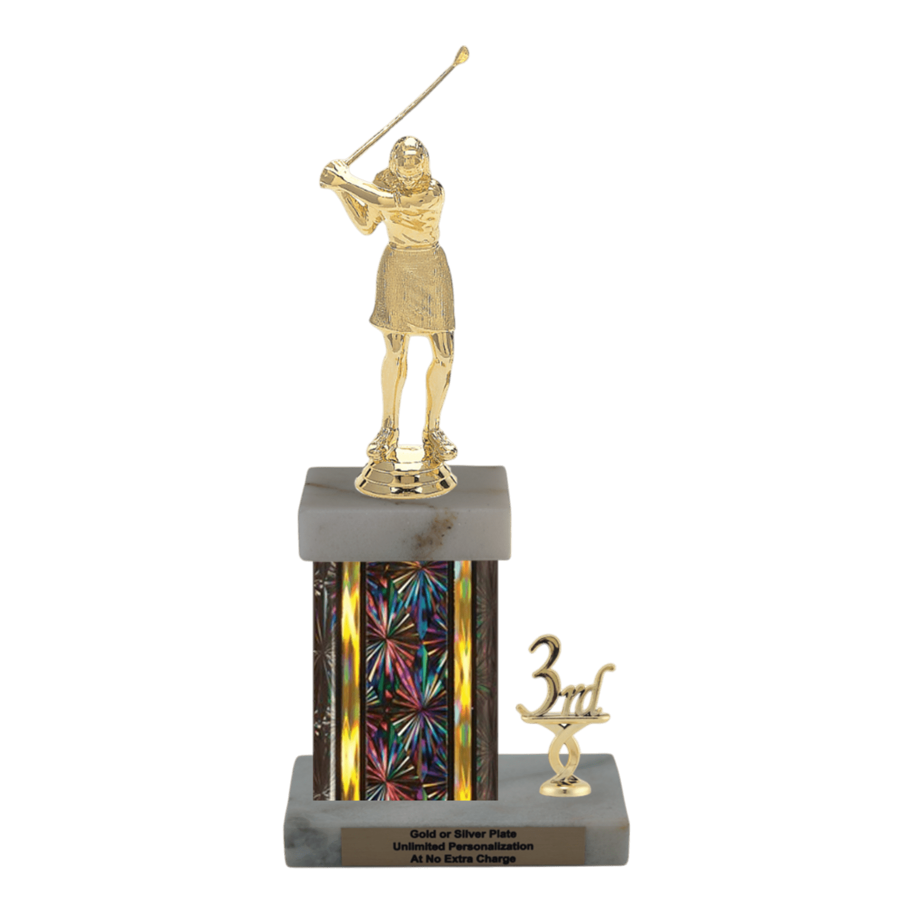 Custom Golf Swing Trophy - Type N Series 3621 - custom golf trophy ...