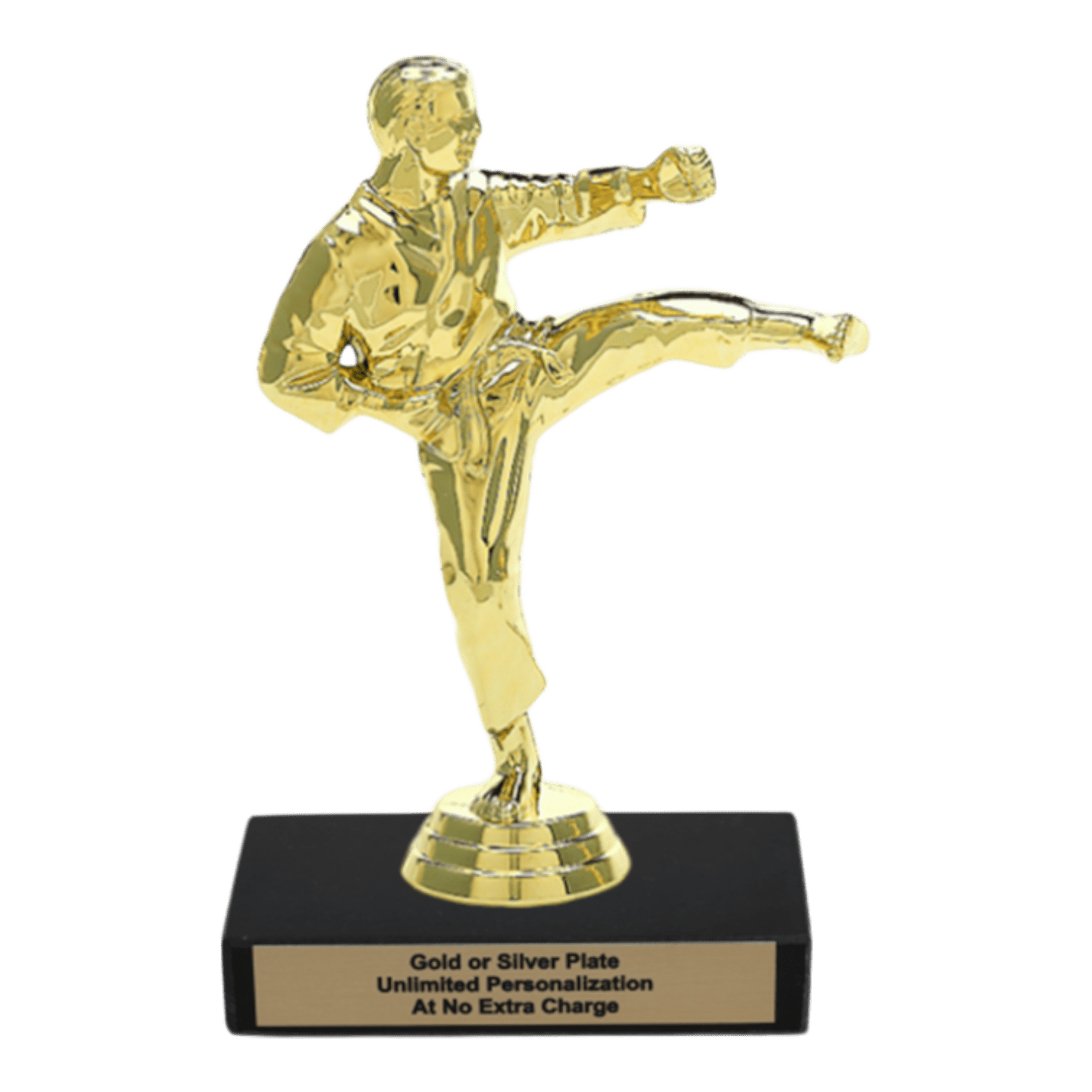 Custom Karate Kick Trophy - Type A Series 3623