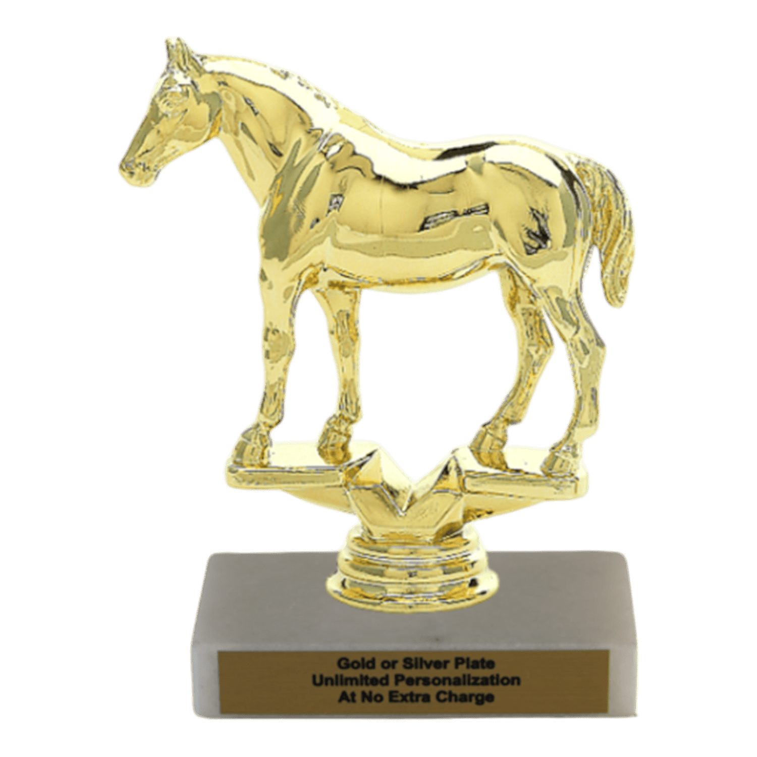 Custom Quarter Horse Trophy - Type A Series 3731