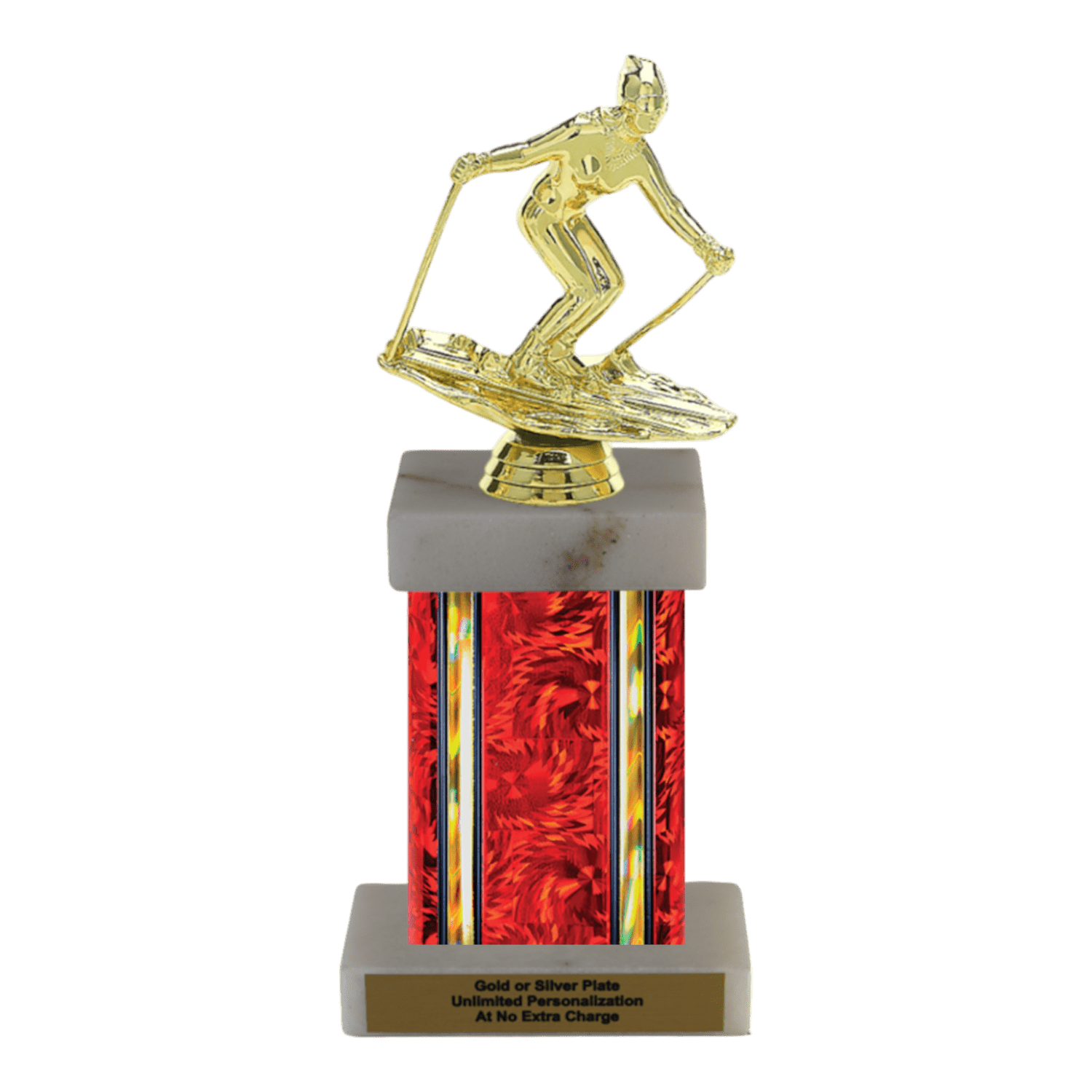 Custom Skiing Trophy - Type F Series 3575