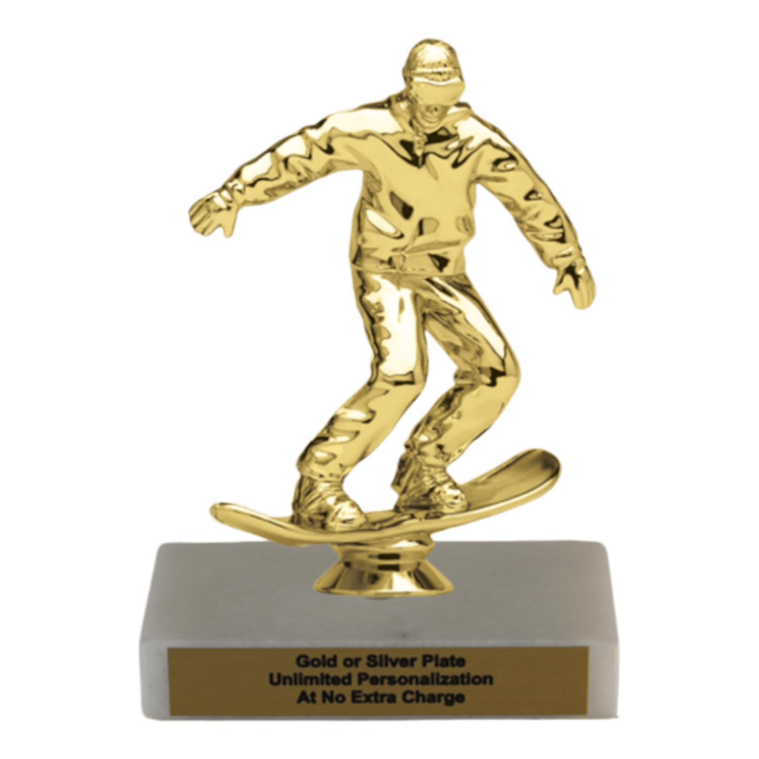 Custom Snowboarding Trophy - Type A Series 2F1022