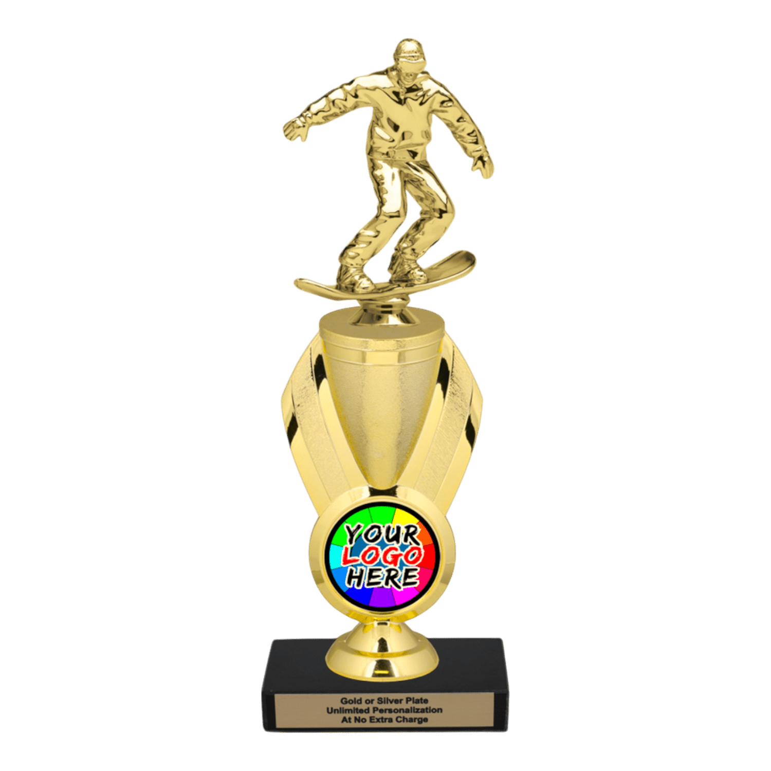 Custom Snowboarding Trophy - Type B Series 2F1022/342655
