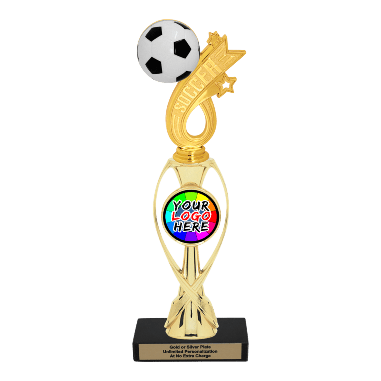 Custom Soccer Trophy - Type B Series 1RP92086/36013