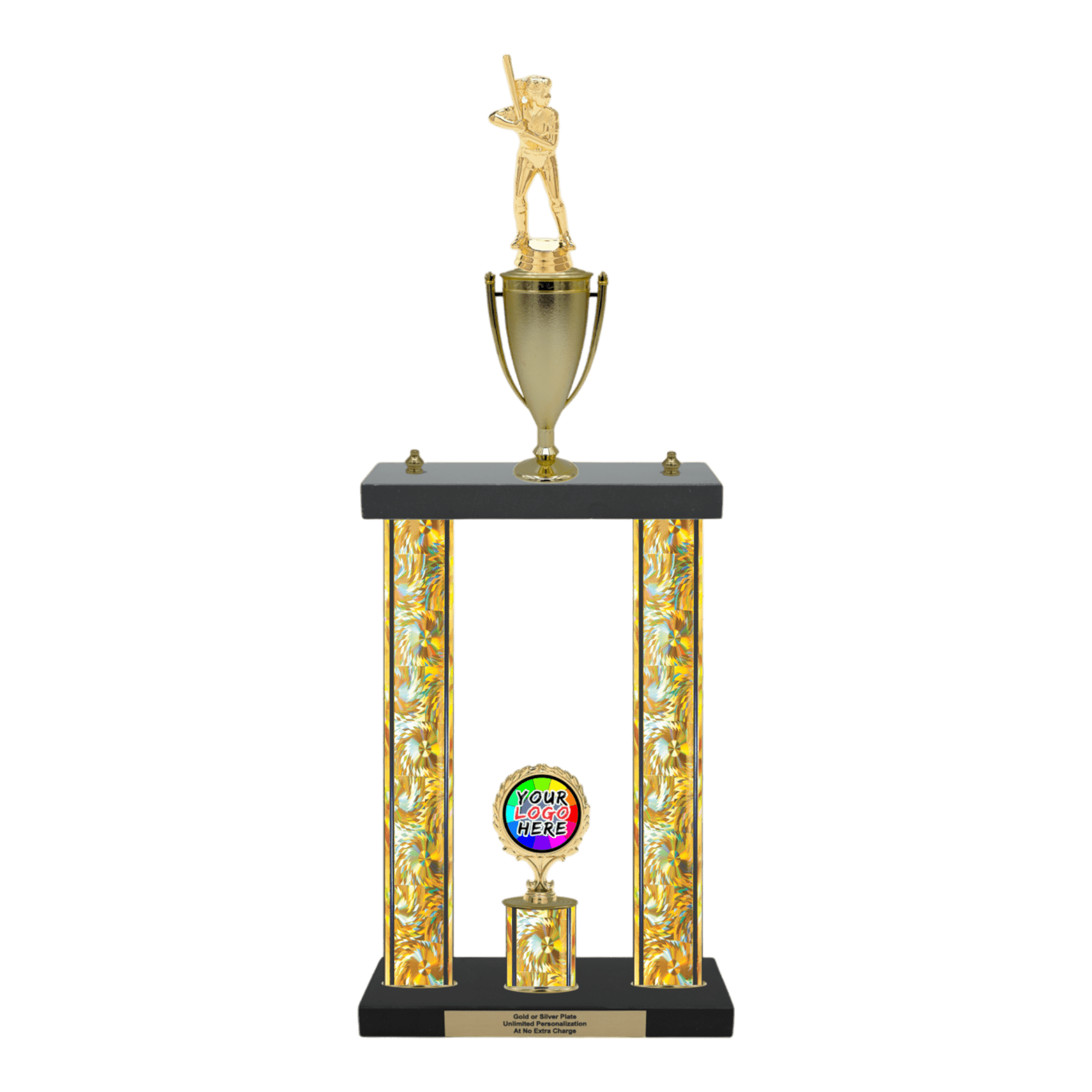 Custom Softball Trophy - 2 Post Series 3520/2C17B