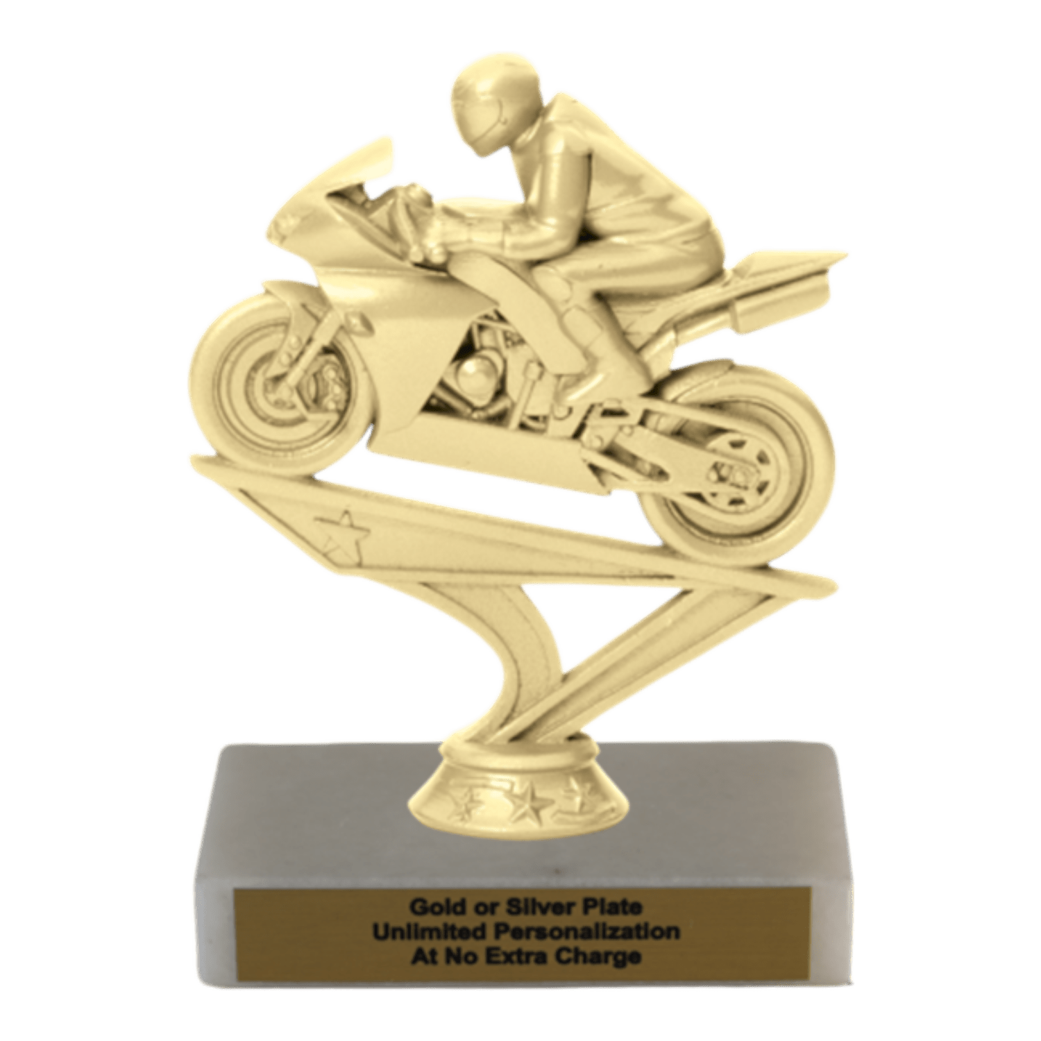 Custom Sport Bike Motorcycle Trophy - Type A Series 2MF4315