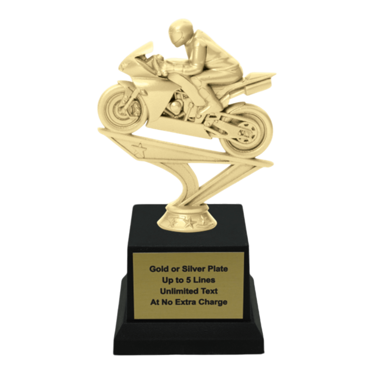 Custom Sport Bike Motorcycle Trophy - Type A1 Series 2MF4315