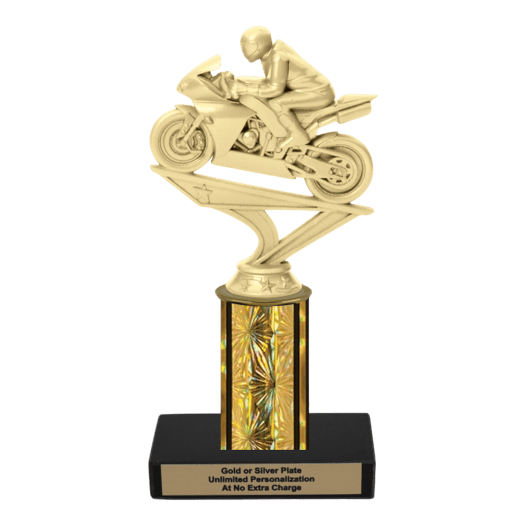 Custom Motorcycle Trophy - Type C Series 2MF4315 - Engraved Nameplate ...