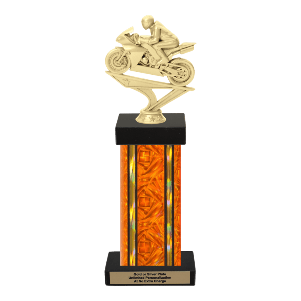 Custom Motorcycle Trophy - Type F Series 2MF4315 - Engraved Nameplate ...