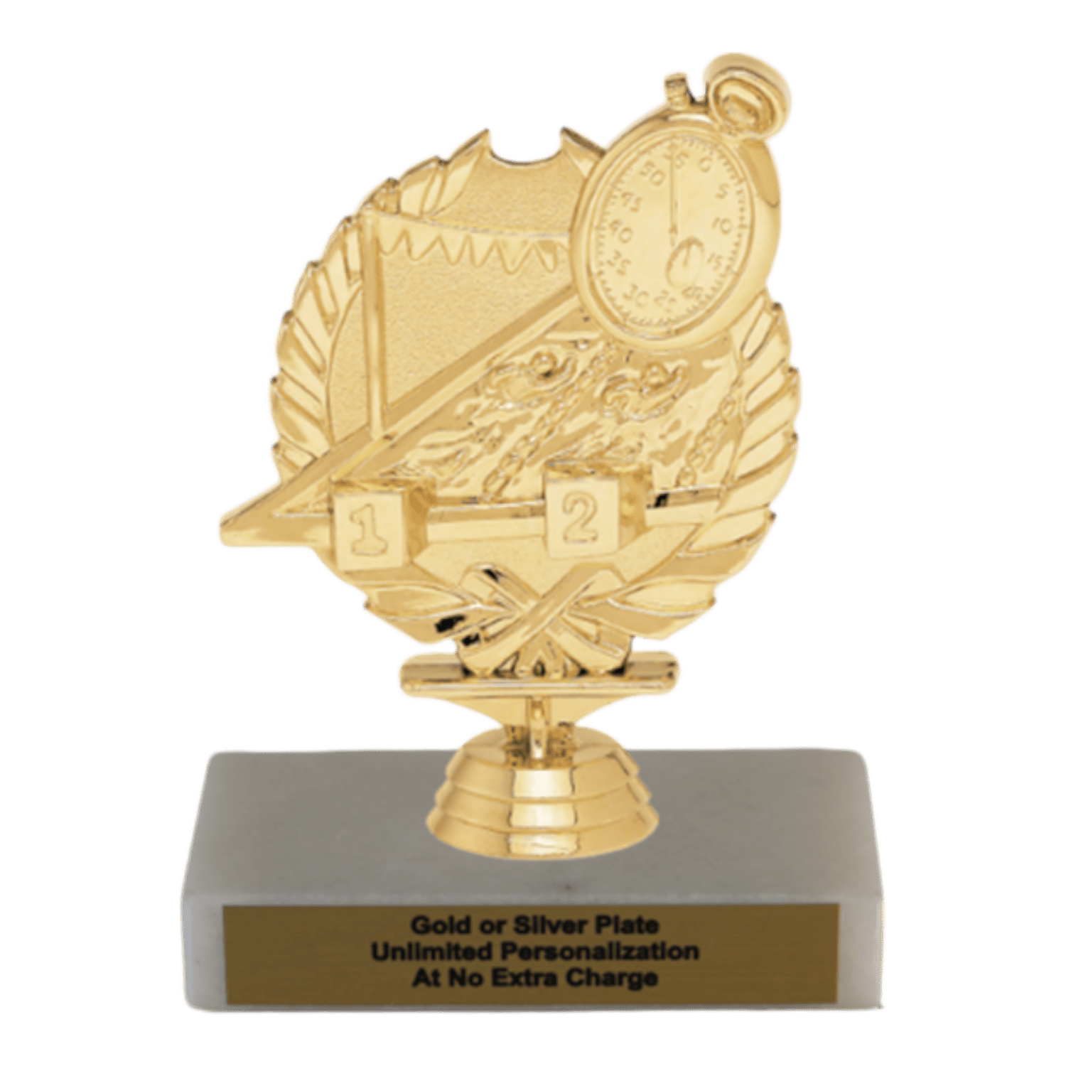 Custom Wreath Swim Trophy - Type A Series 33074 - Custom swim trophy ...
