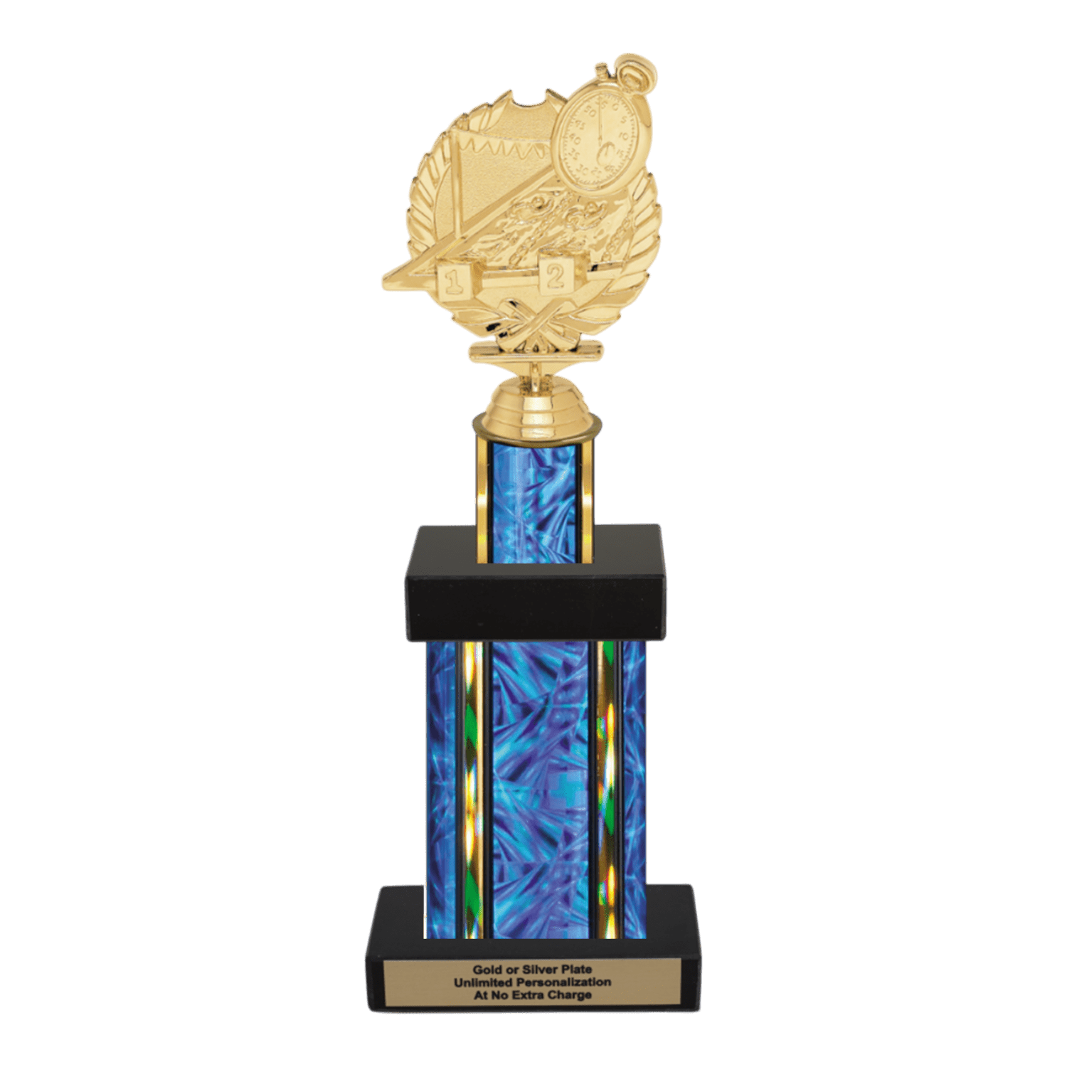 Custom Wreath Swim Trophy - Type G Series 33074
