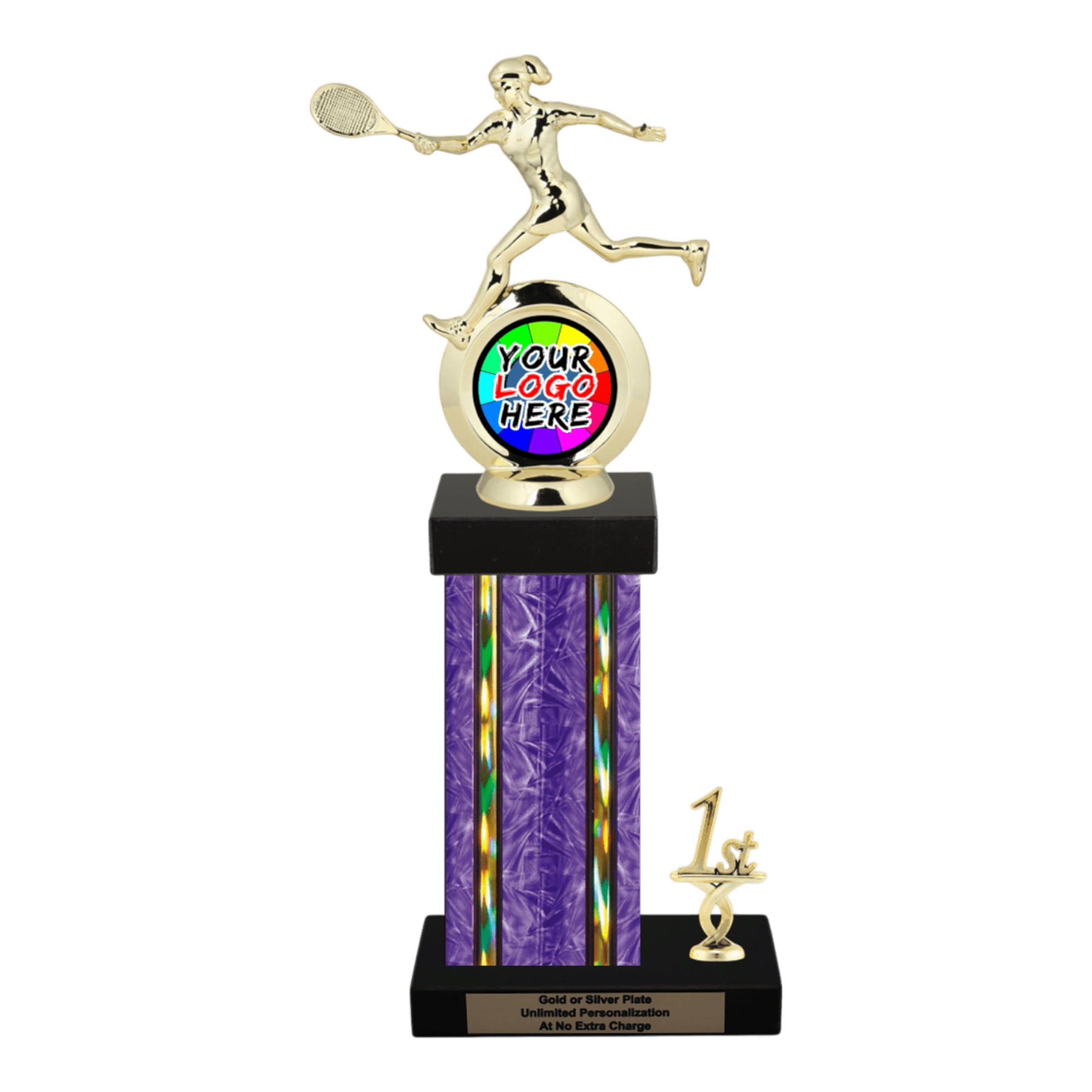 Customizable Insert Tennis Trophy - Type N Series 35785