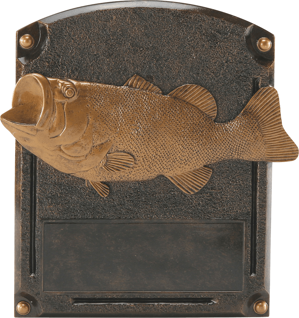 Legends of Fame Series Bass Fishing Resin Trophy