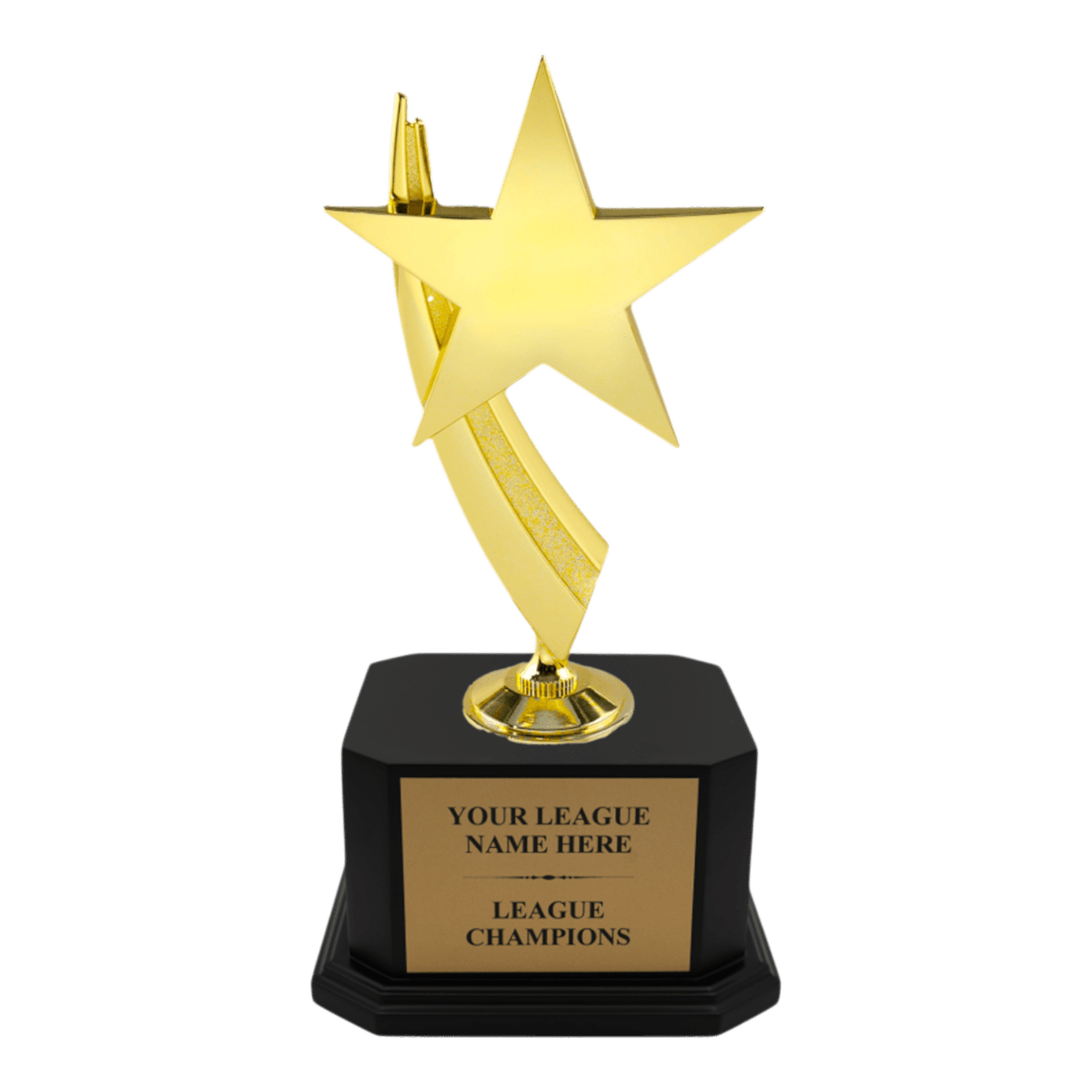 Premium Custom Gold Star Trophy - Type A5 Series 1ZX2040