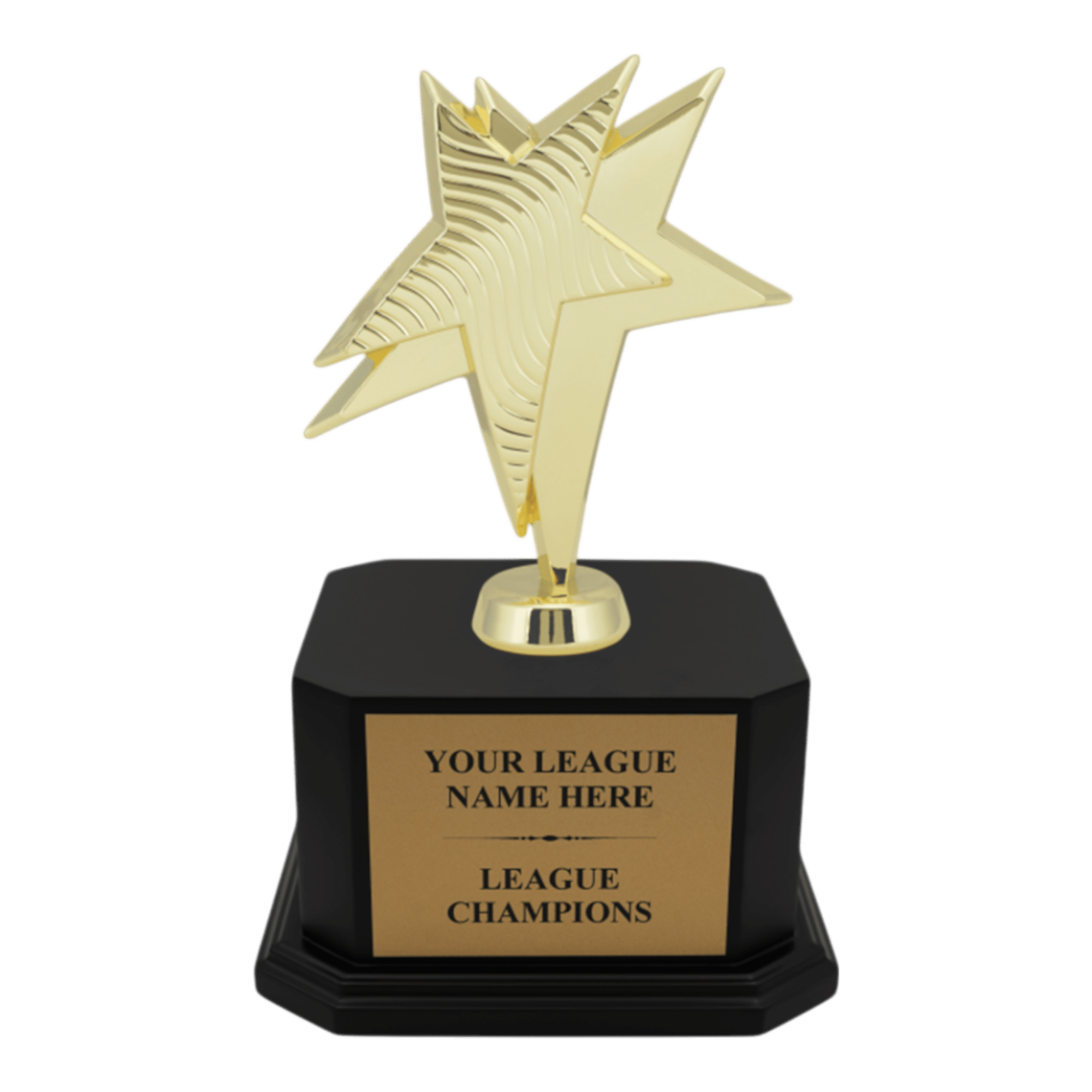 Premium Custom Gold Star Trophy - Type A5 Series 34955G