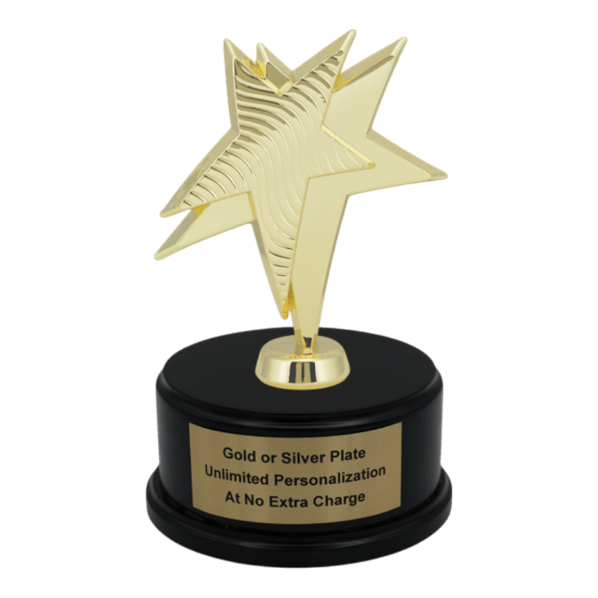 Premium Custom Gold Star Trophy - Type A9 Series 34955G