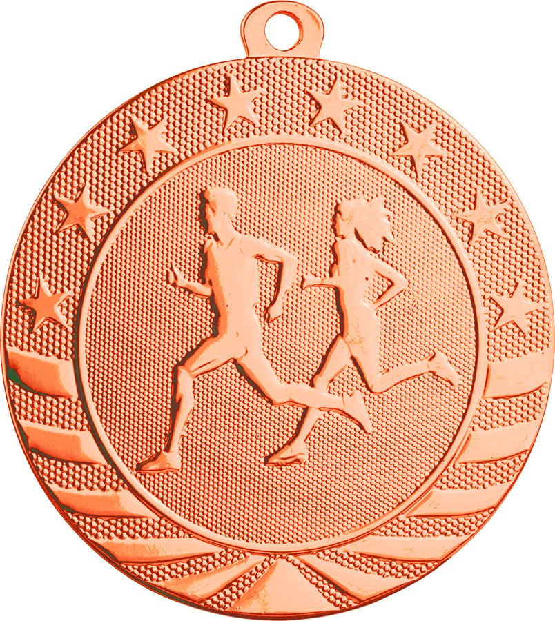 Starbrite Series Cross Country Themed Medal