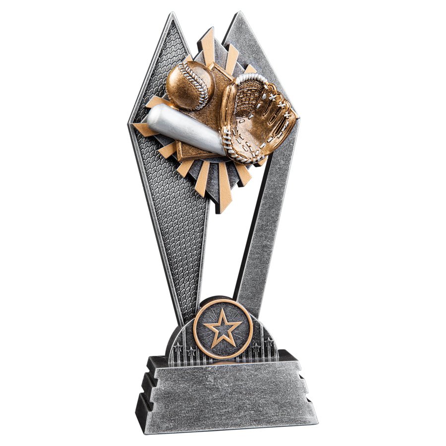 Sun Ray Series Baseball Resin Trophy