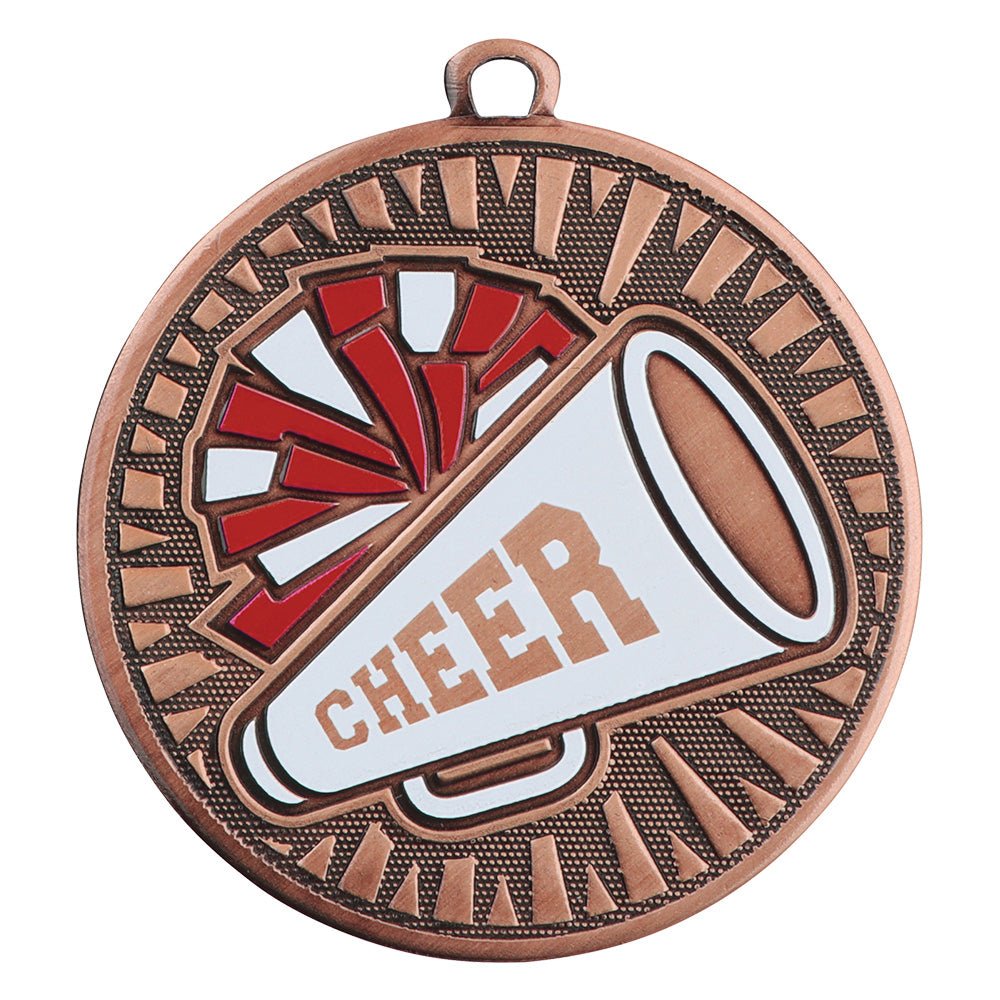 Velocity Series Cheer Themed Medal