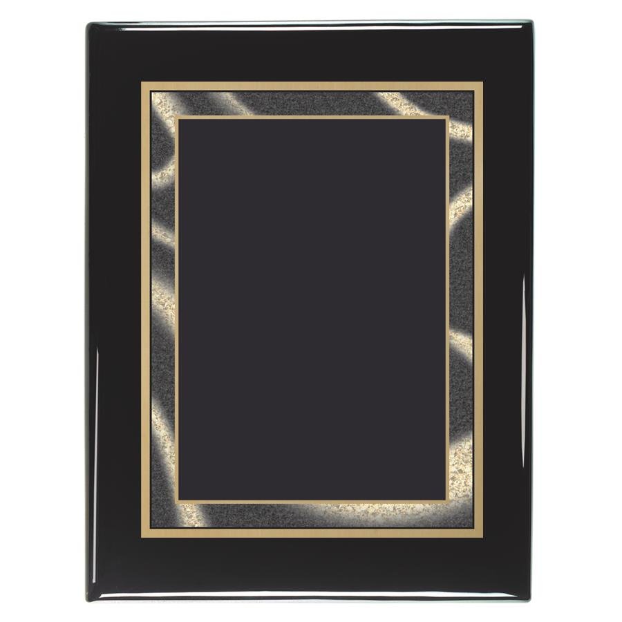 1AS Black Decorative Plate Plaque