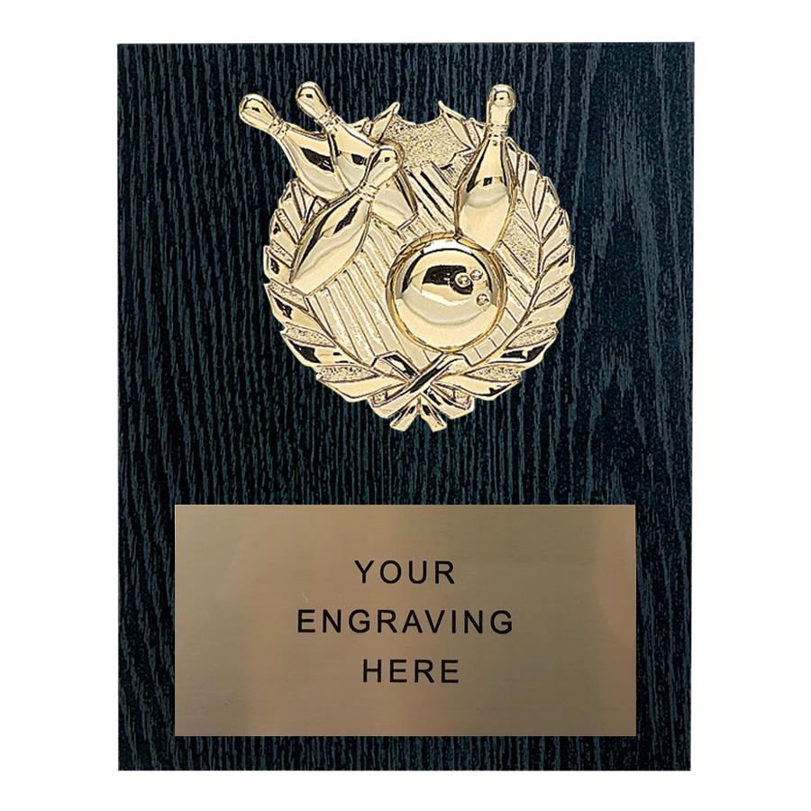 310 Series Bowling Plaque Award