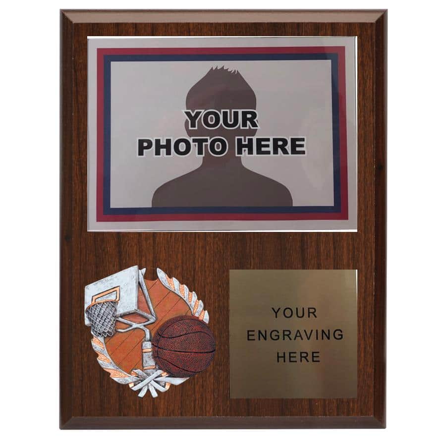 361 Series Basketball Photo Plaque Award