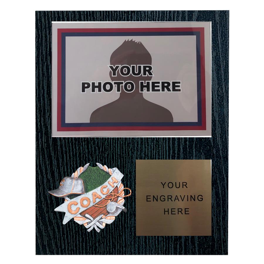 361 Series Coach Photo Plaque Award