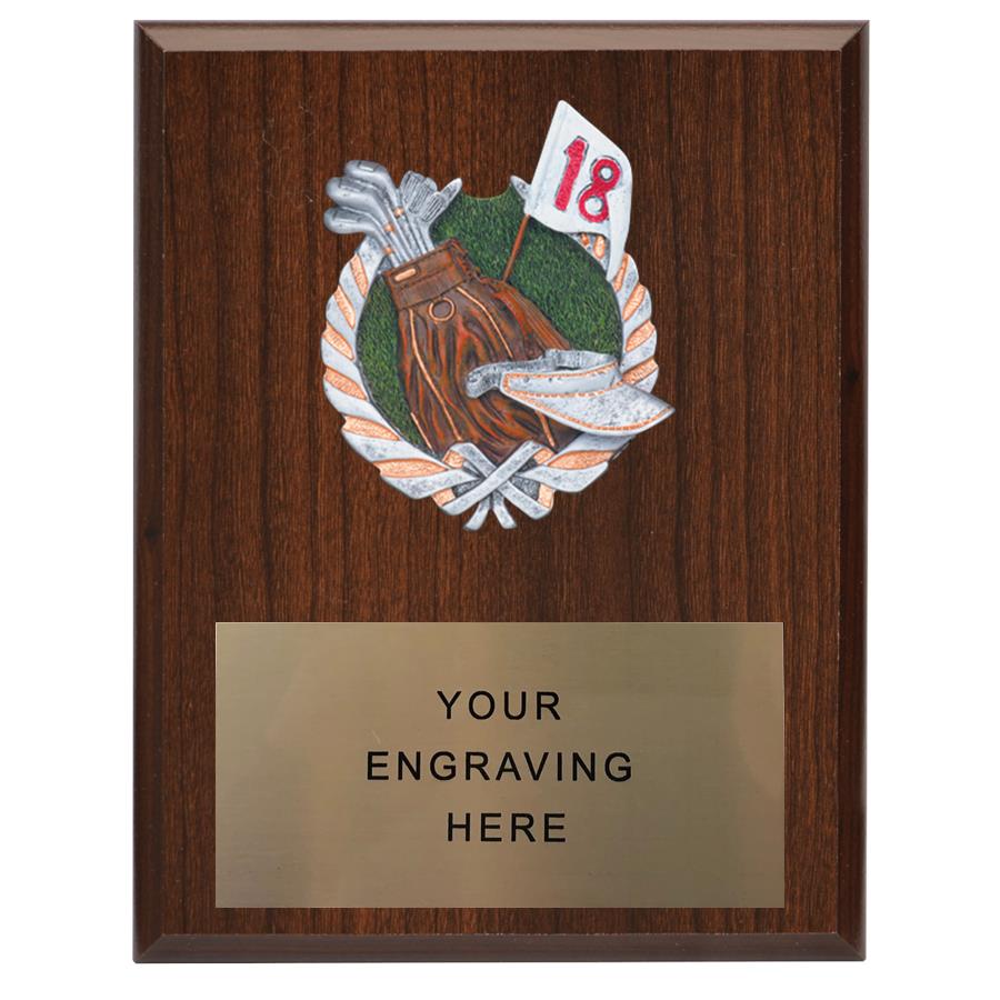 361 Series Golf Plaque Award