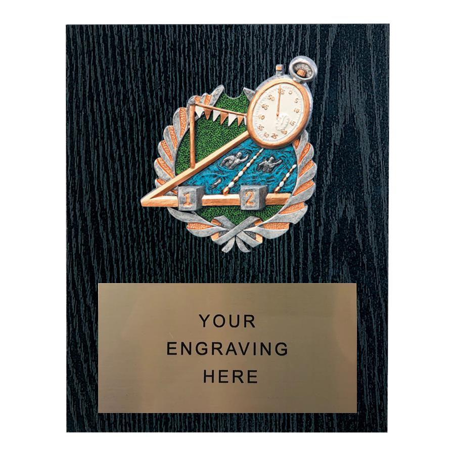 361 Series Swim Plaque Award