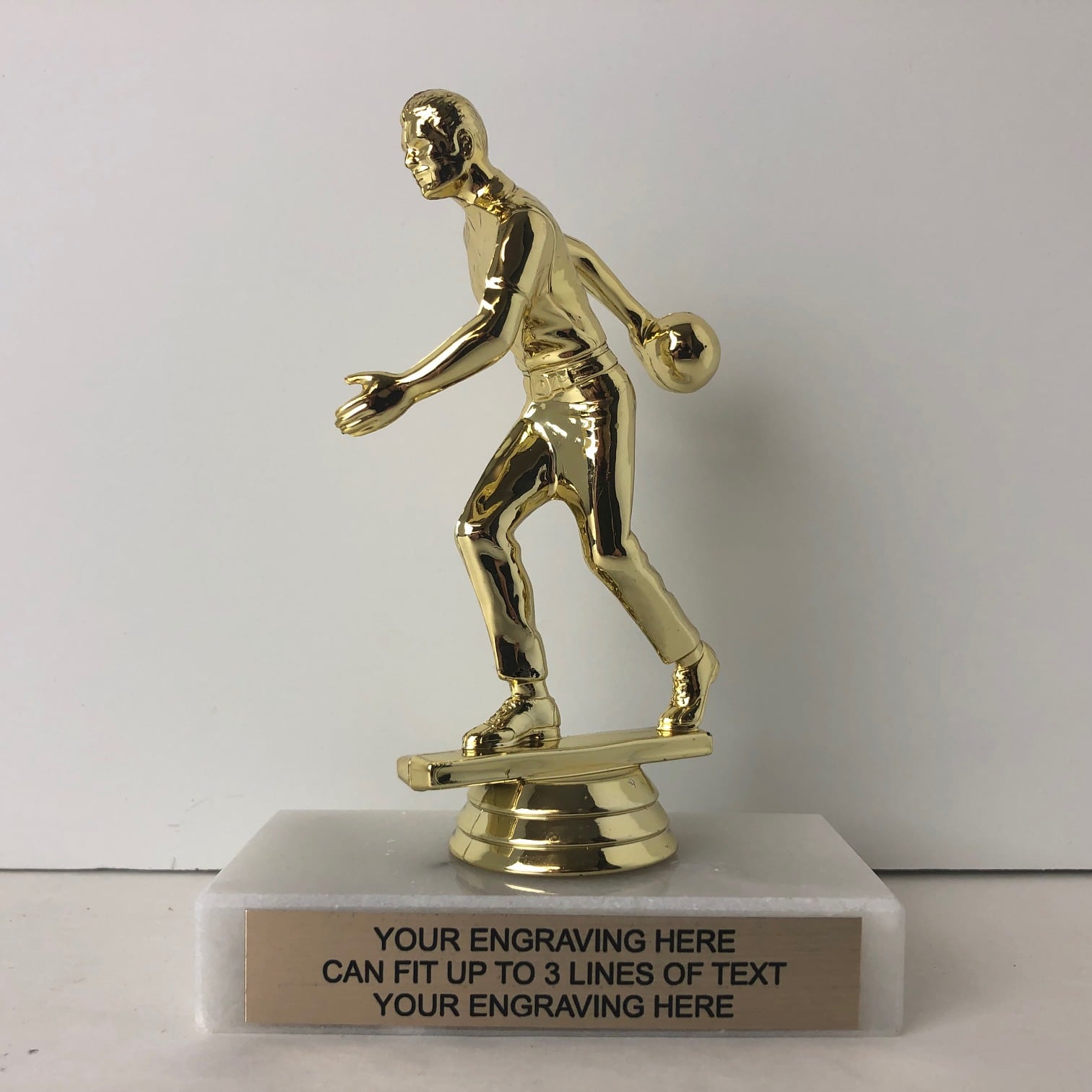 Custom Bowling Trophy - Type A Series 3551