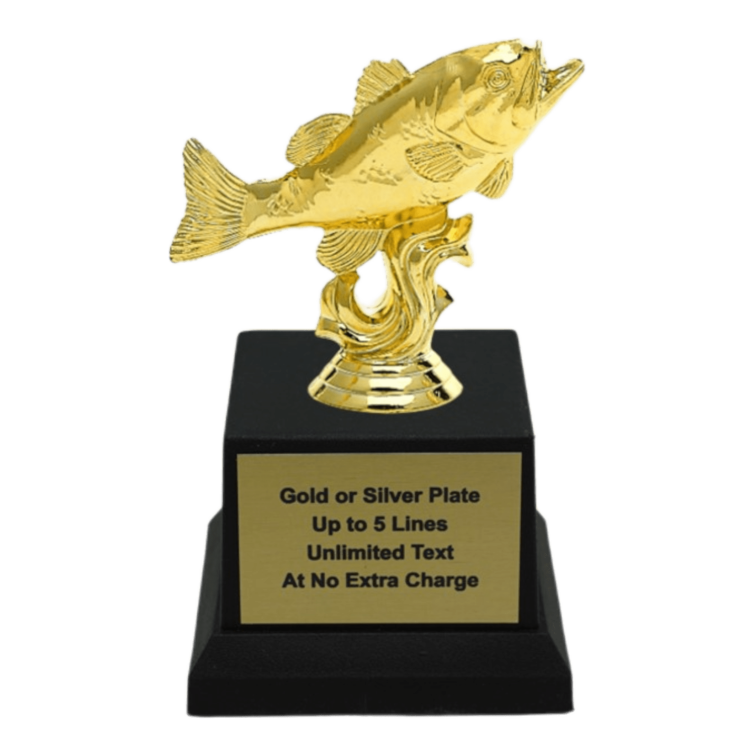 Custom Bass Fishing Trophy - Type A1 Series 3456